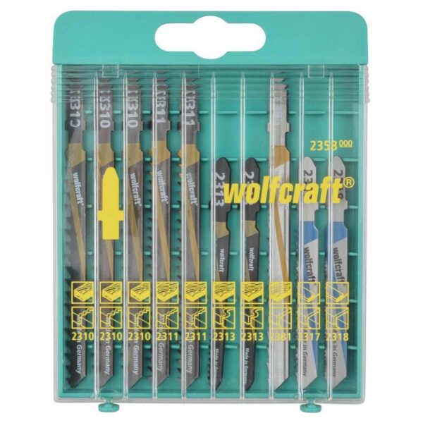 Wolfcraft Ubodne Pilice Za Drvo, Metal i PVC, T-Prihvat, PVC Kutija ...